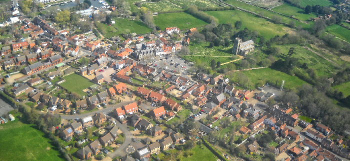 Aerial views :: Loddon History